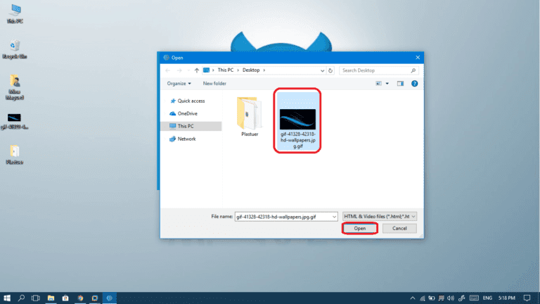 How to set a GIF as a wallpaper in Windows 10 (2022 Guide)